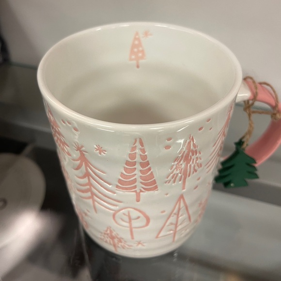 Primo Design | Holiday | Pink Christmas Trees Ceramic Coffee Mug Primo ...